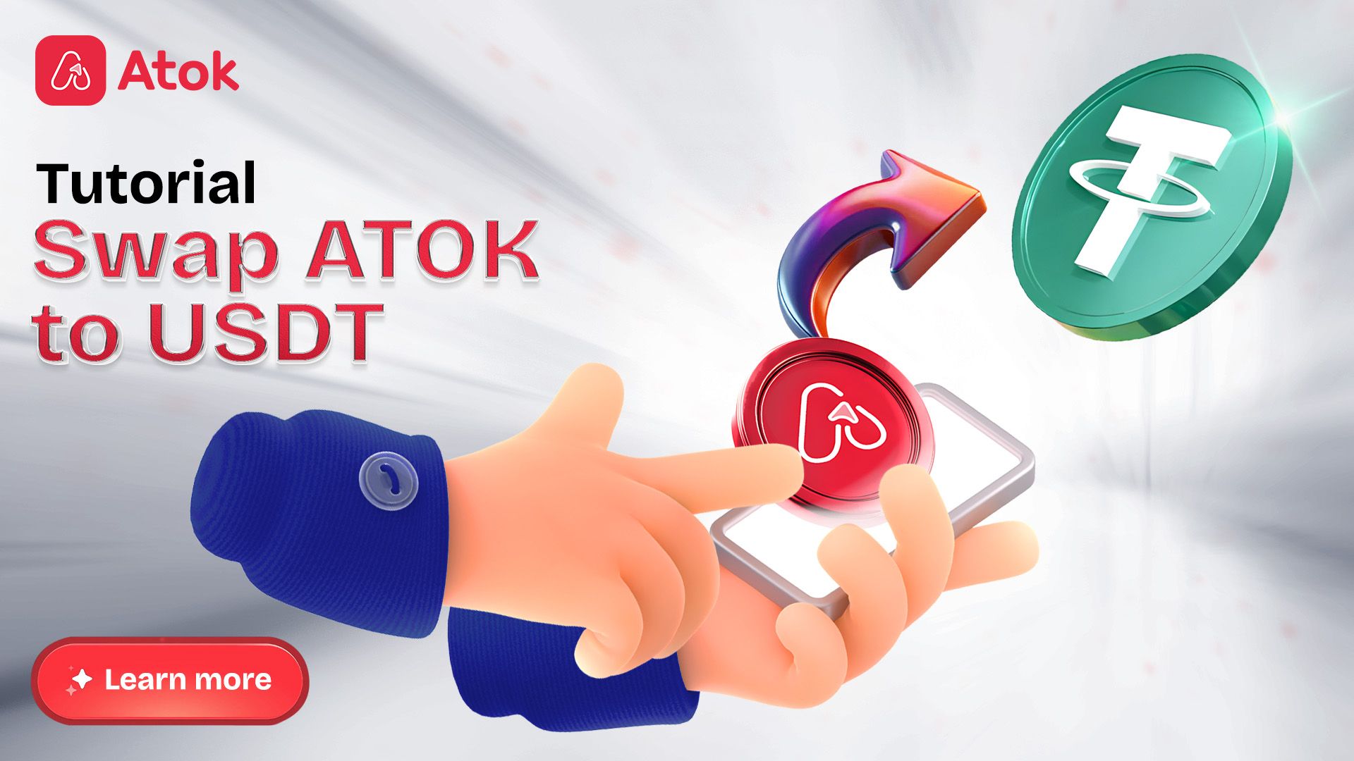 Step-by-Step Instructions for Swap ATOK to USDT | Atok